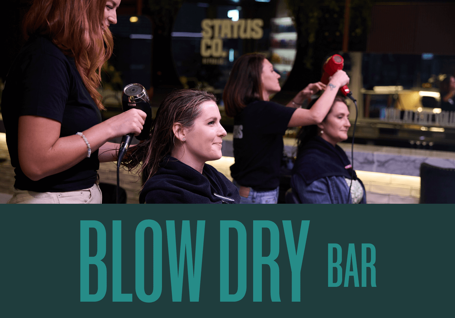 Status Co. | Hair & Makeup Salon - Blow Dry Bar | Services